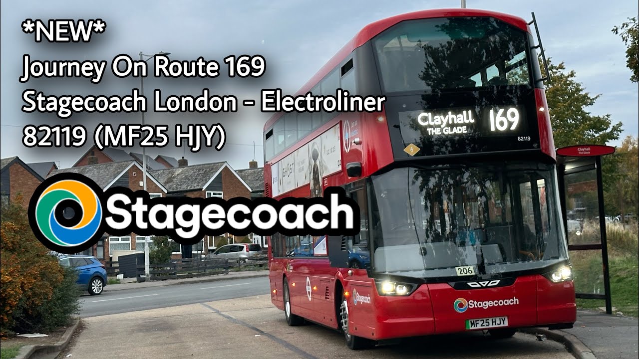 *NEW* Journey On Route 169 | Stagecoach London Wright StreetDeck ...