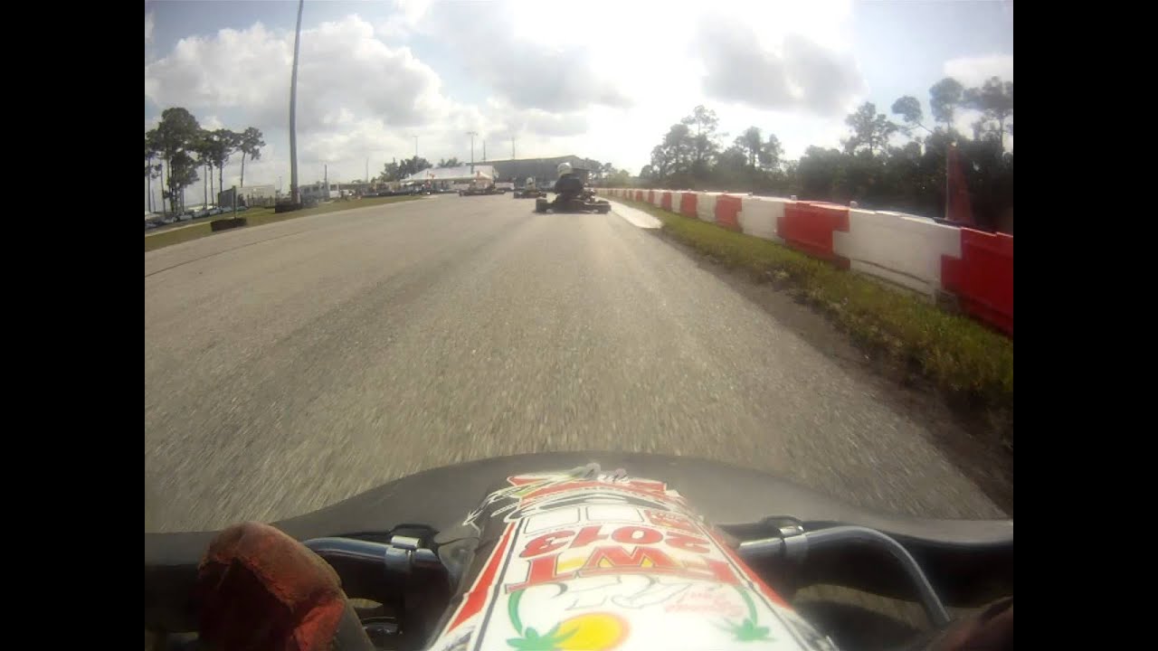 Florida Winter Tour 2013 Kart Flip - YouTube