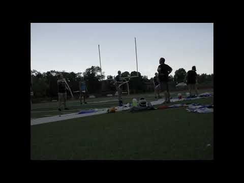 Color guard practice 6-27 - YouTube