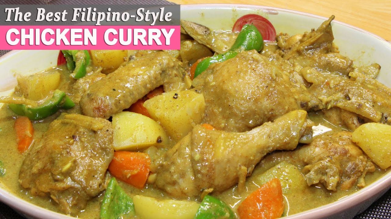 THE BEST PINOY STYLE CHICKEN CURRY! | HUNGRY MOM COOKING - YouTube
