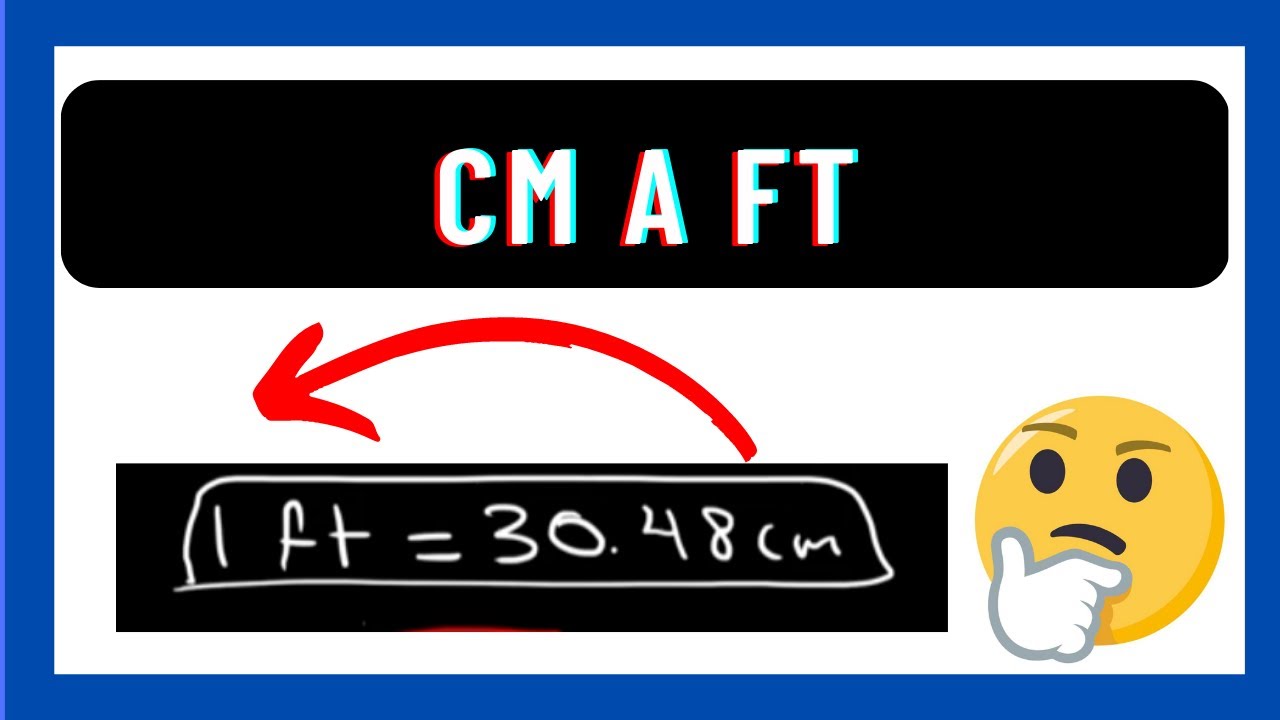 Convertir Centimetros A Pies Cm A Ft YouTube convertir-centimetros-a-pies-cm-a-ft-youtube
