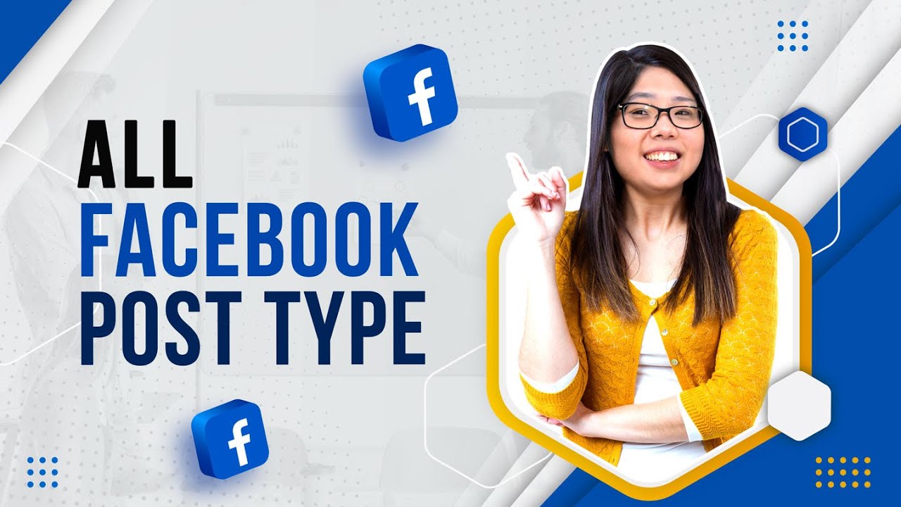 All Facebook Post Types & How to do them - YouTube