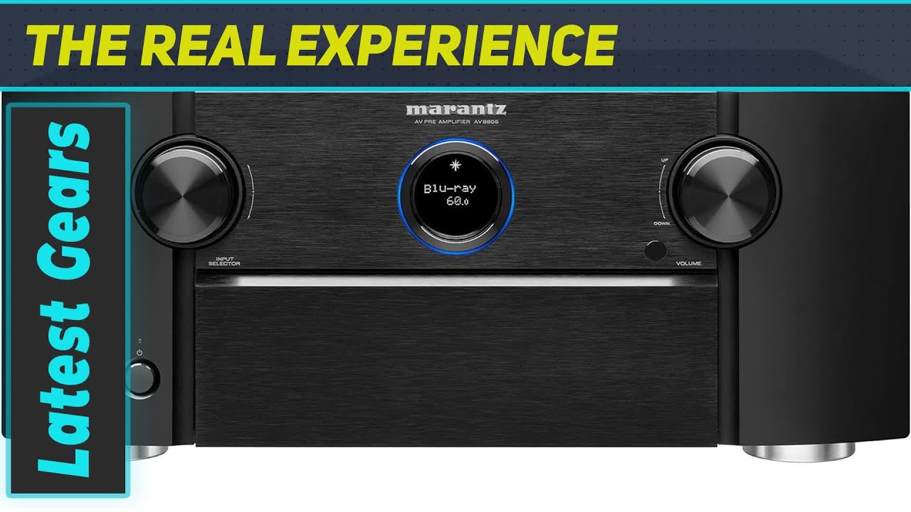 Marantz AV8805 - Premium Home Theater Pre-Amp Review - YouTube