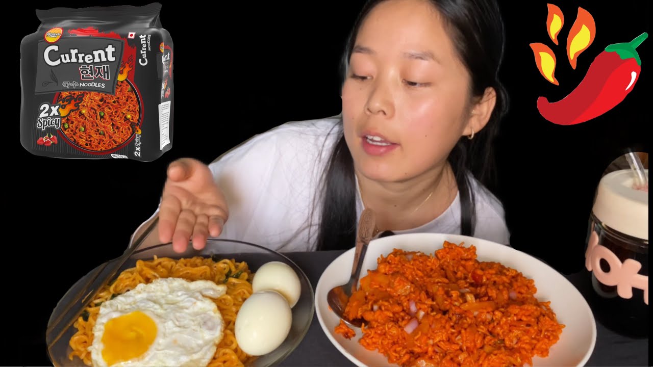 Mitho Piro Gilo Chatpate 🥵 Spicy 2X Current Noodles 🍝 ||Spicy Eating ...