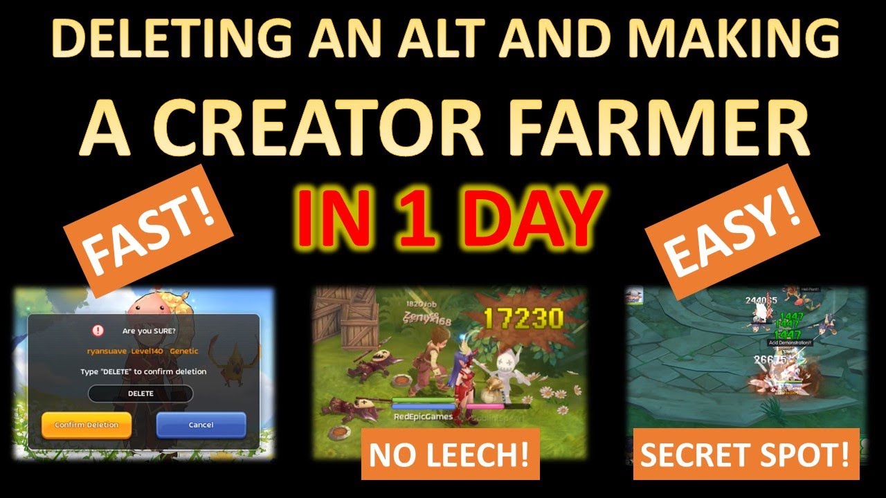 MAKE YOUR ALT CREATOR IN 1 DAY NOW! COMPLETE GUIDE - YouTube
