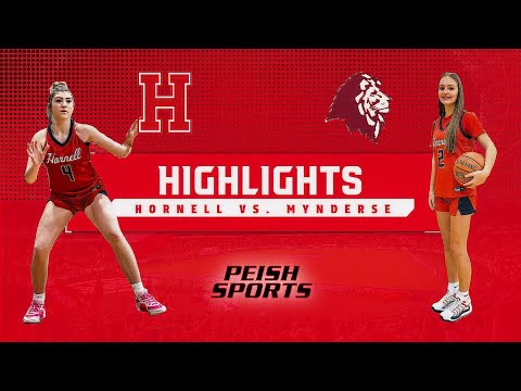 Hornell Lady Raiders vs. Mynderse Lady Blue Devils Class B1 ...