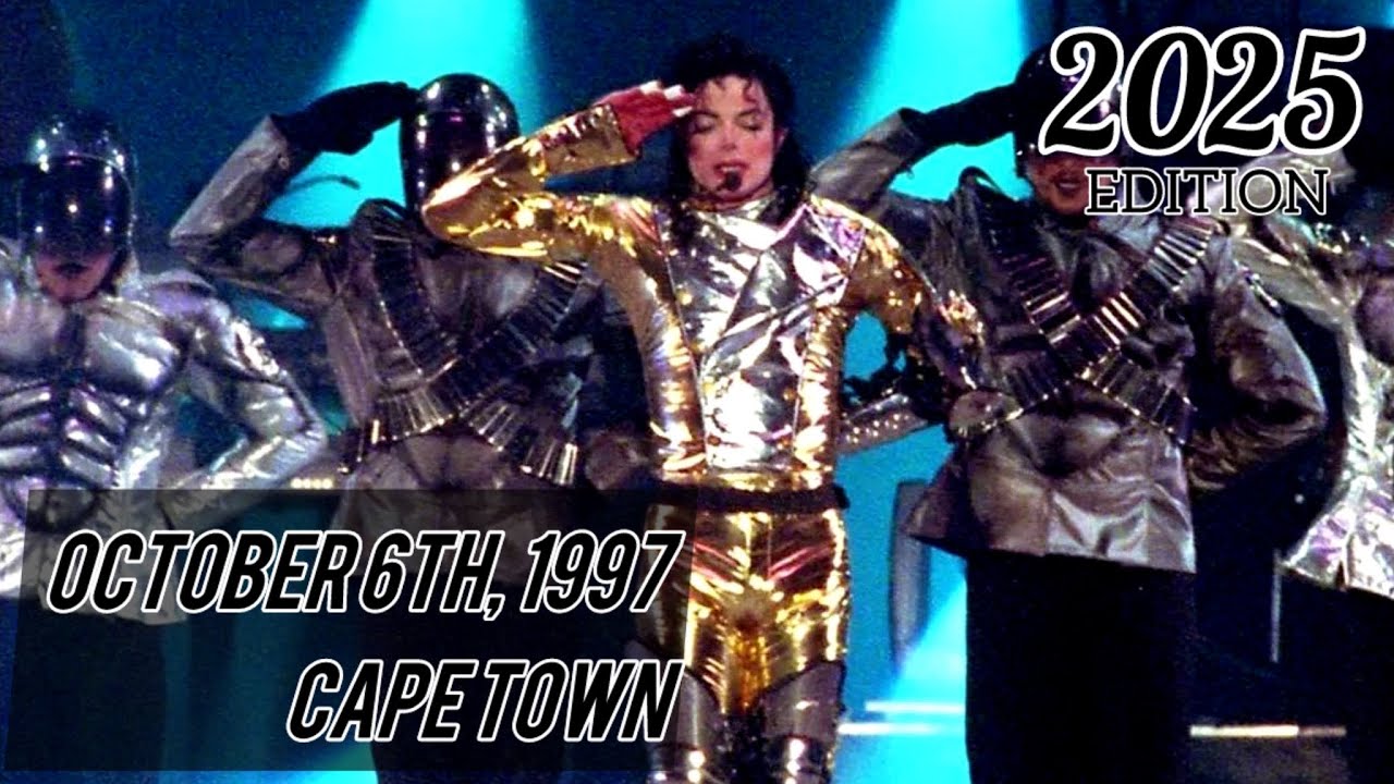 Michael Jackson - HIStory Tour Live in Cape Town (October 6, 1997 ...