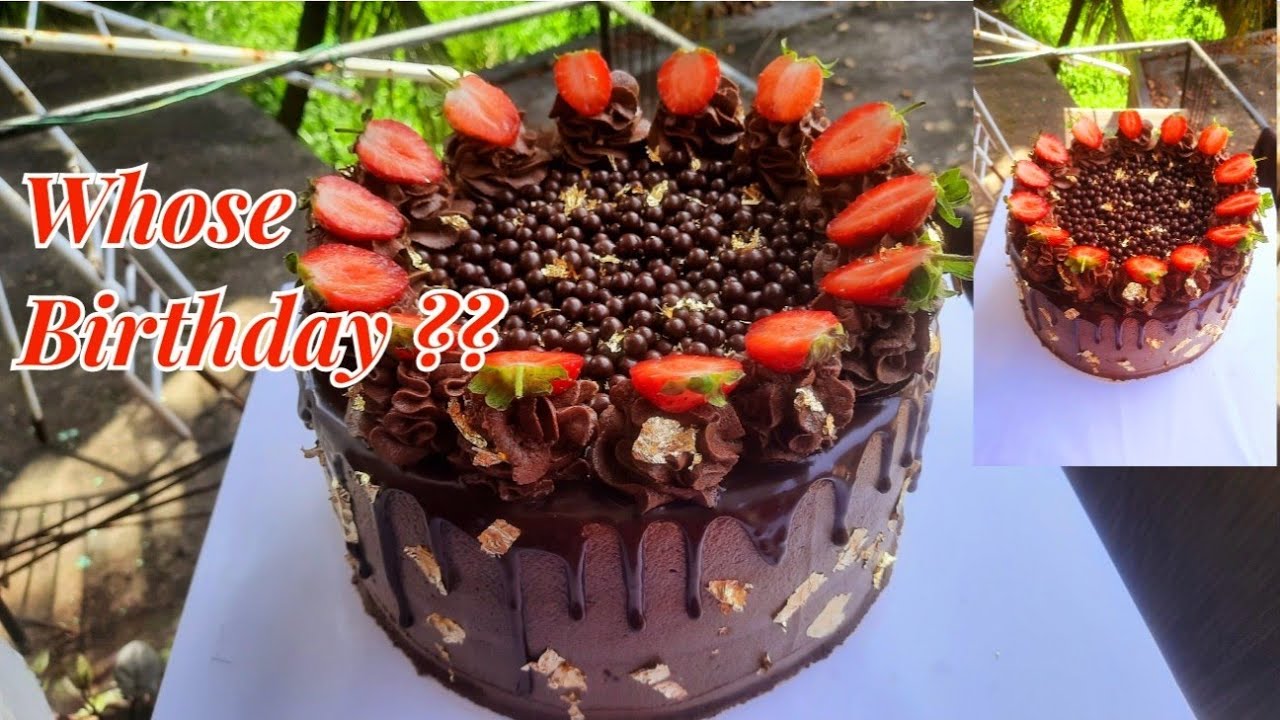 Chocolate cake and chocolate frosting recipe in Tamil | Birthday Cake ...