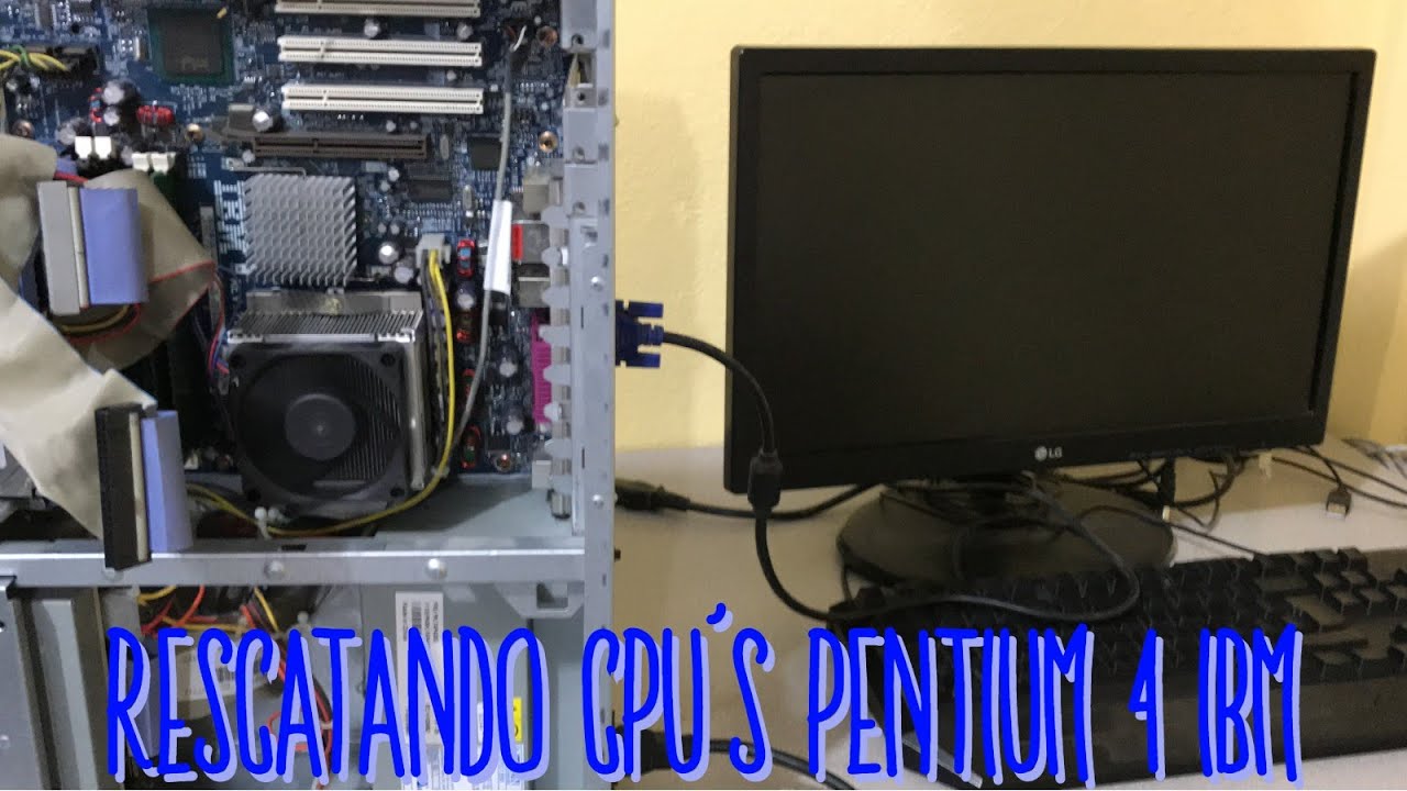 Revisando CPU´s IBM pentium 4 para jugar NES, SNES y SEGA - YouTube