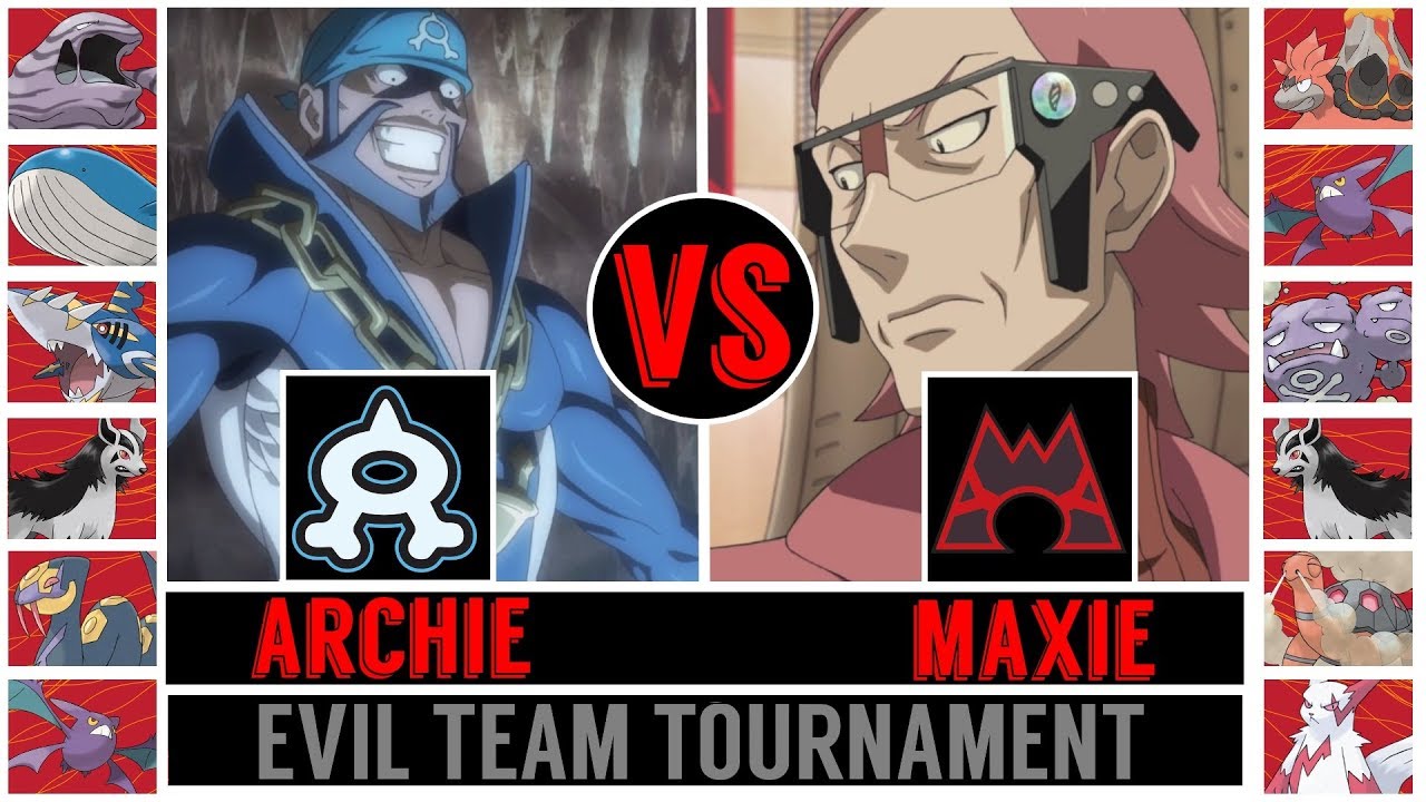Team Aqua vs. Team Magma (Archie vs. Maxie) - Evil Team Tournament ...