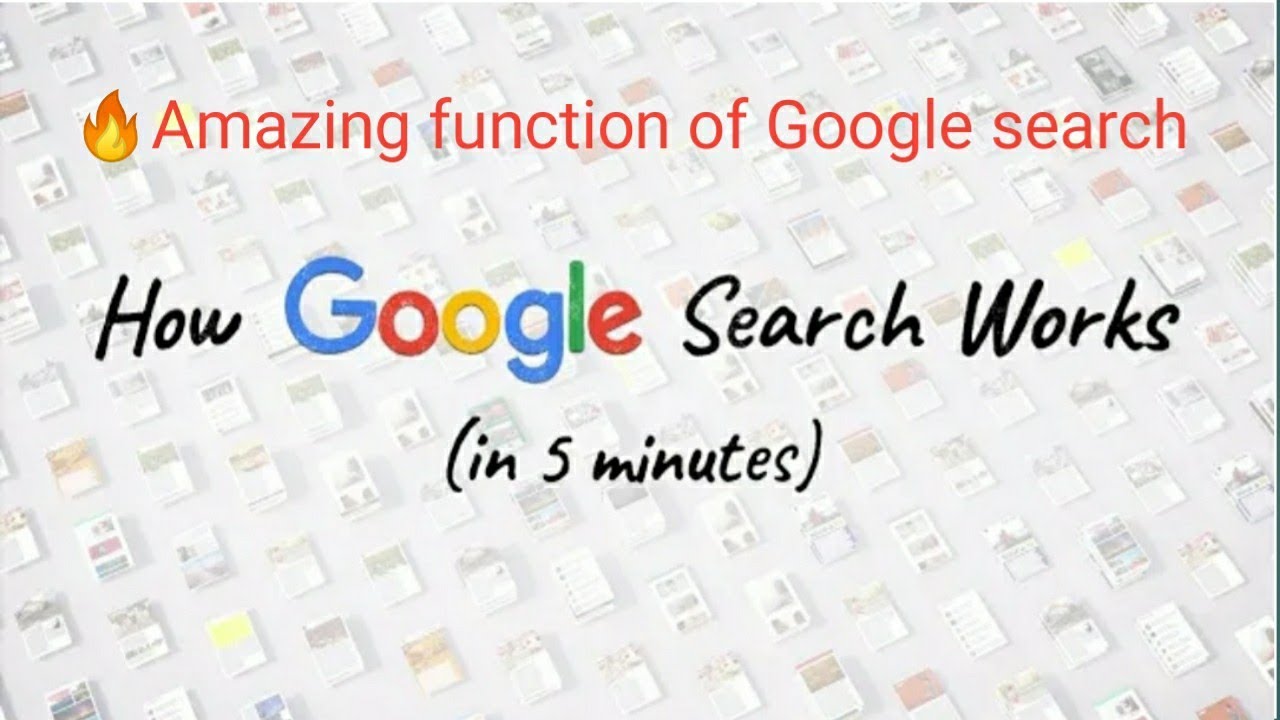 How Google search works | function of Google search engine 🔥 - YouTube