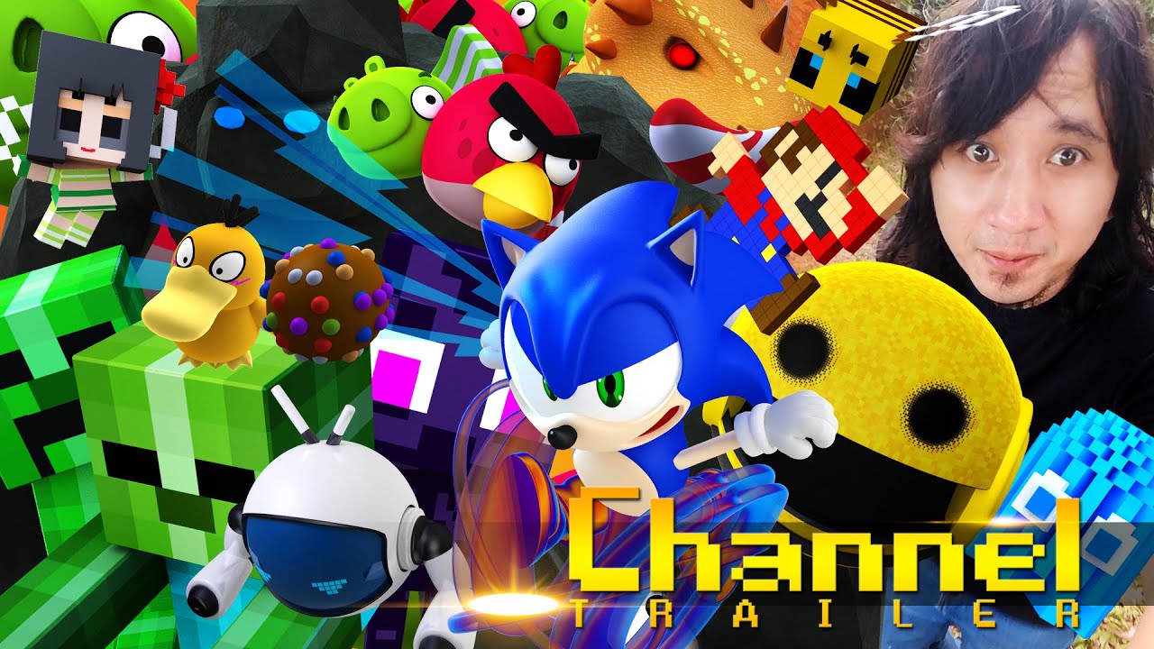 The World of Magic CGi | Game Characters come alive in real world - YouTube