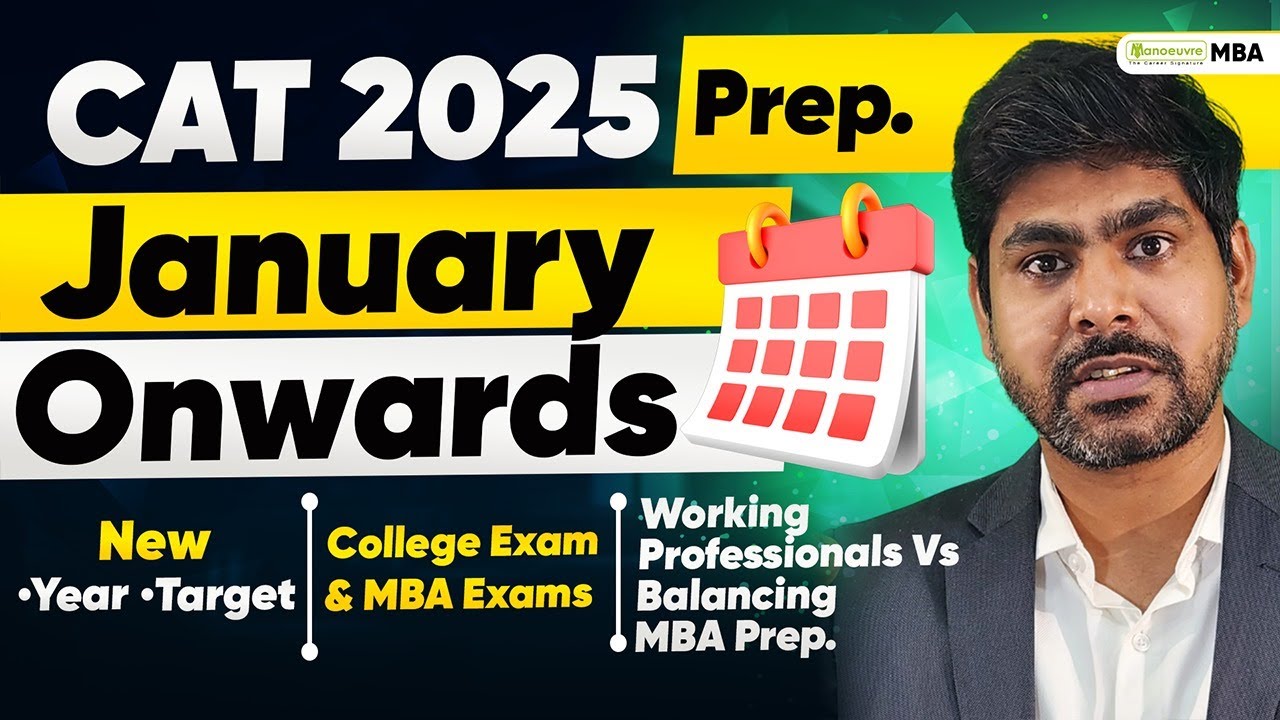 CAT 2025 Preparation: How To Start CAT Preparation From January ...