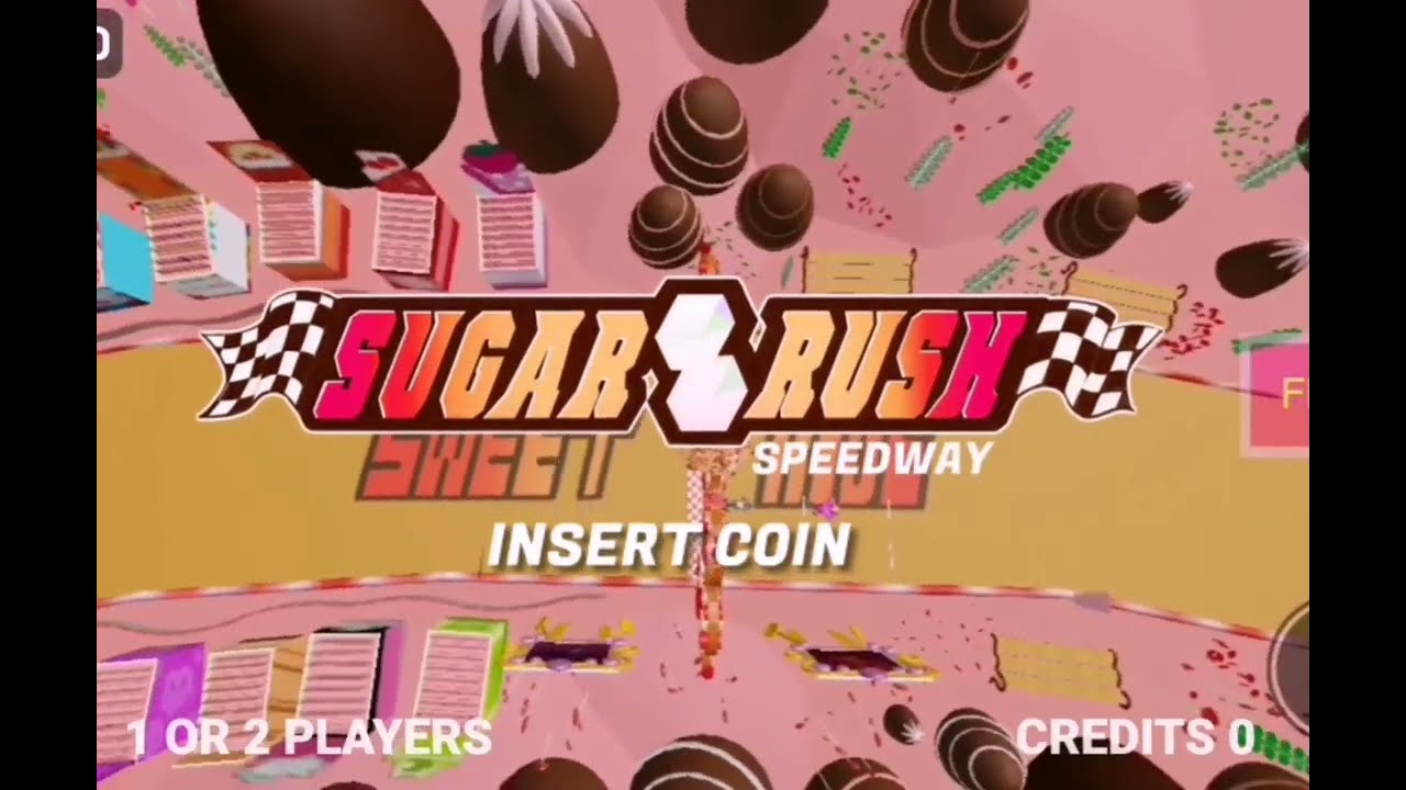 Sugar Rush Sweet ride arcade insert coin (full ver) - YouTube
