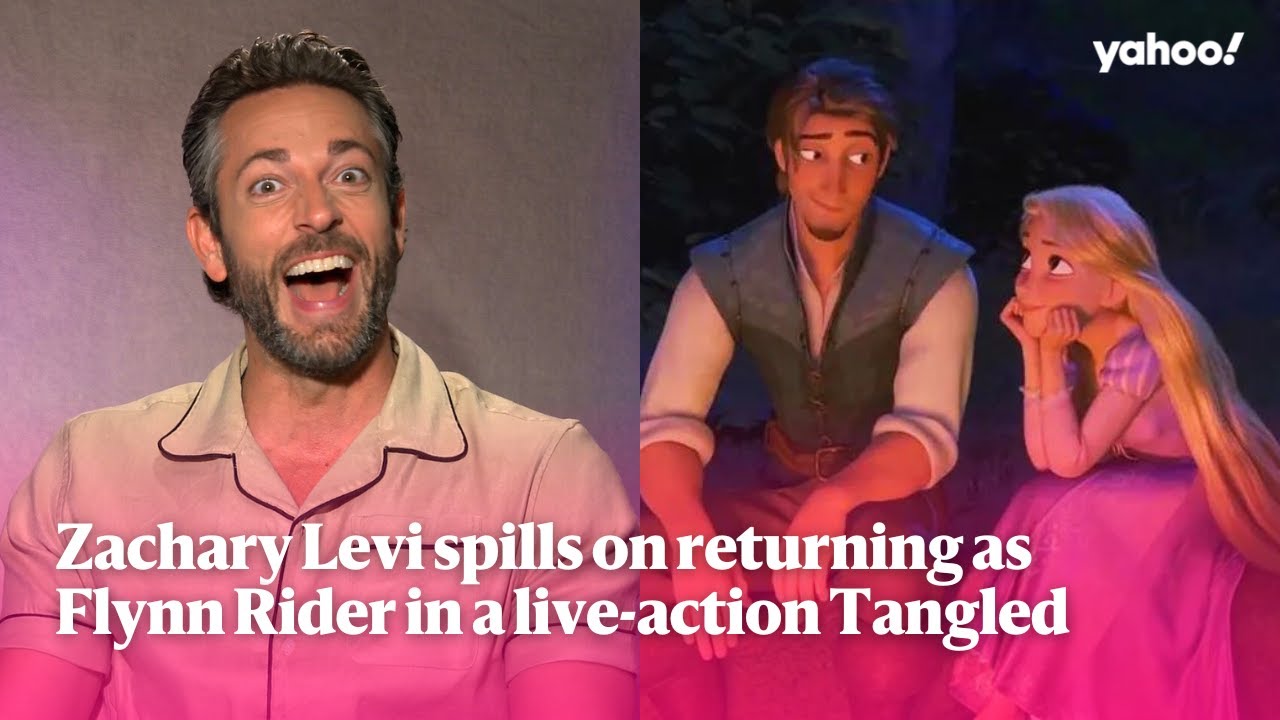 Zachary Levi spills on returning as Flynn Rider in Tangled live-action ...