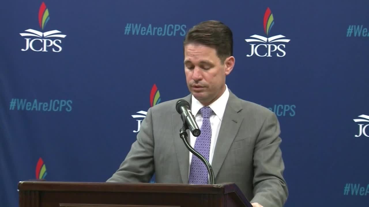 JCPS superintendent recaps first day of in-person learning since last ...