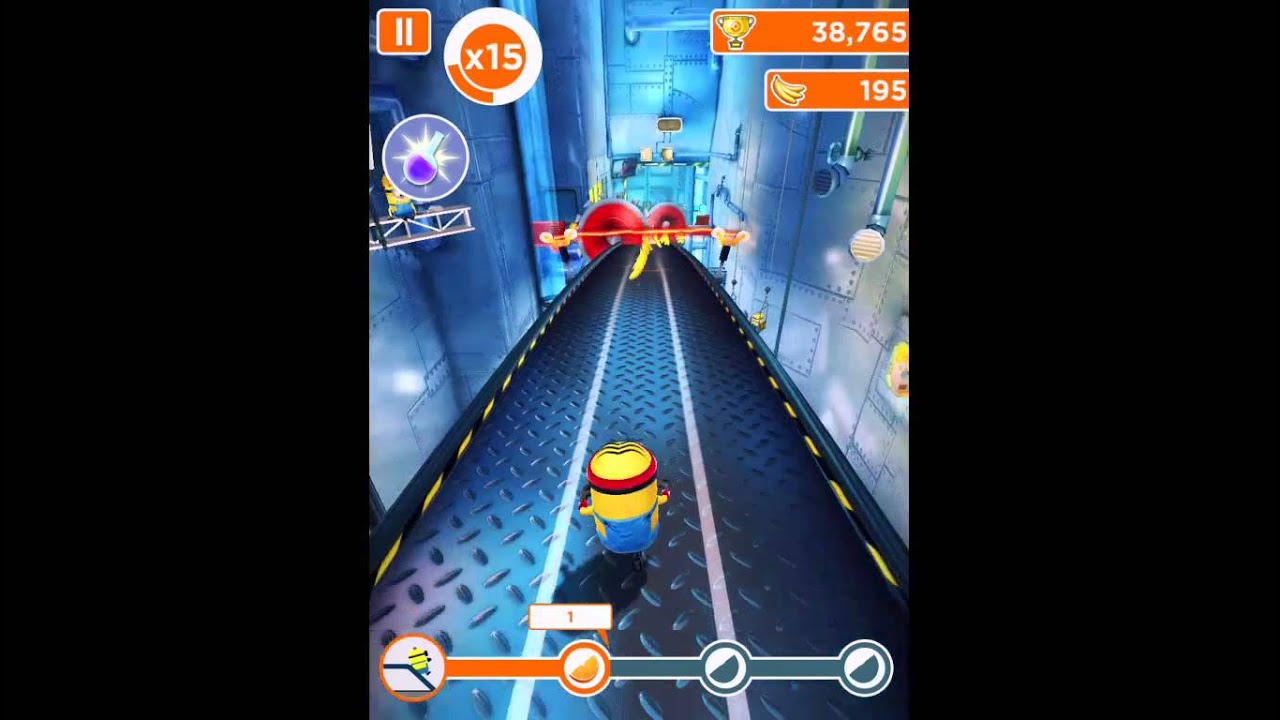 Despicable Me: Minion Rush - Jelly Lab Walkthrough Level 33 - YouTube