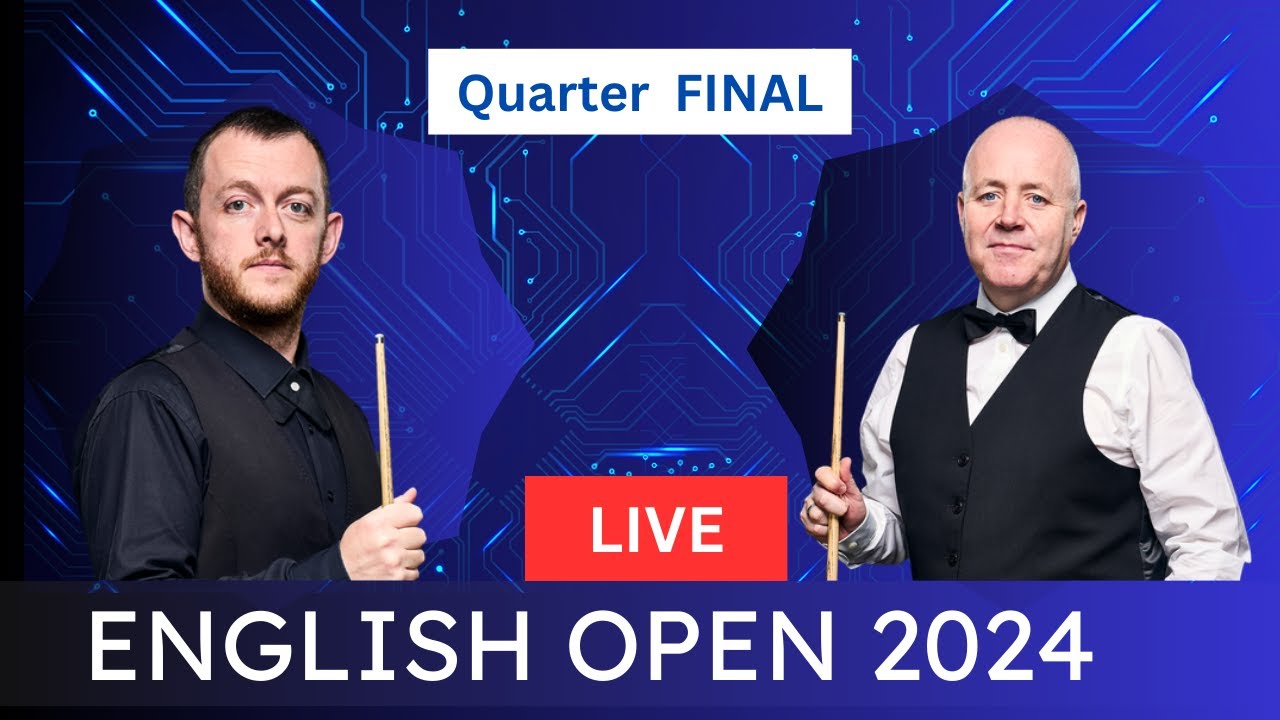 🔴LIVE:Mark Allen vs John Higgins Quarter Final ENGLISH OPEN SNOOKER ...