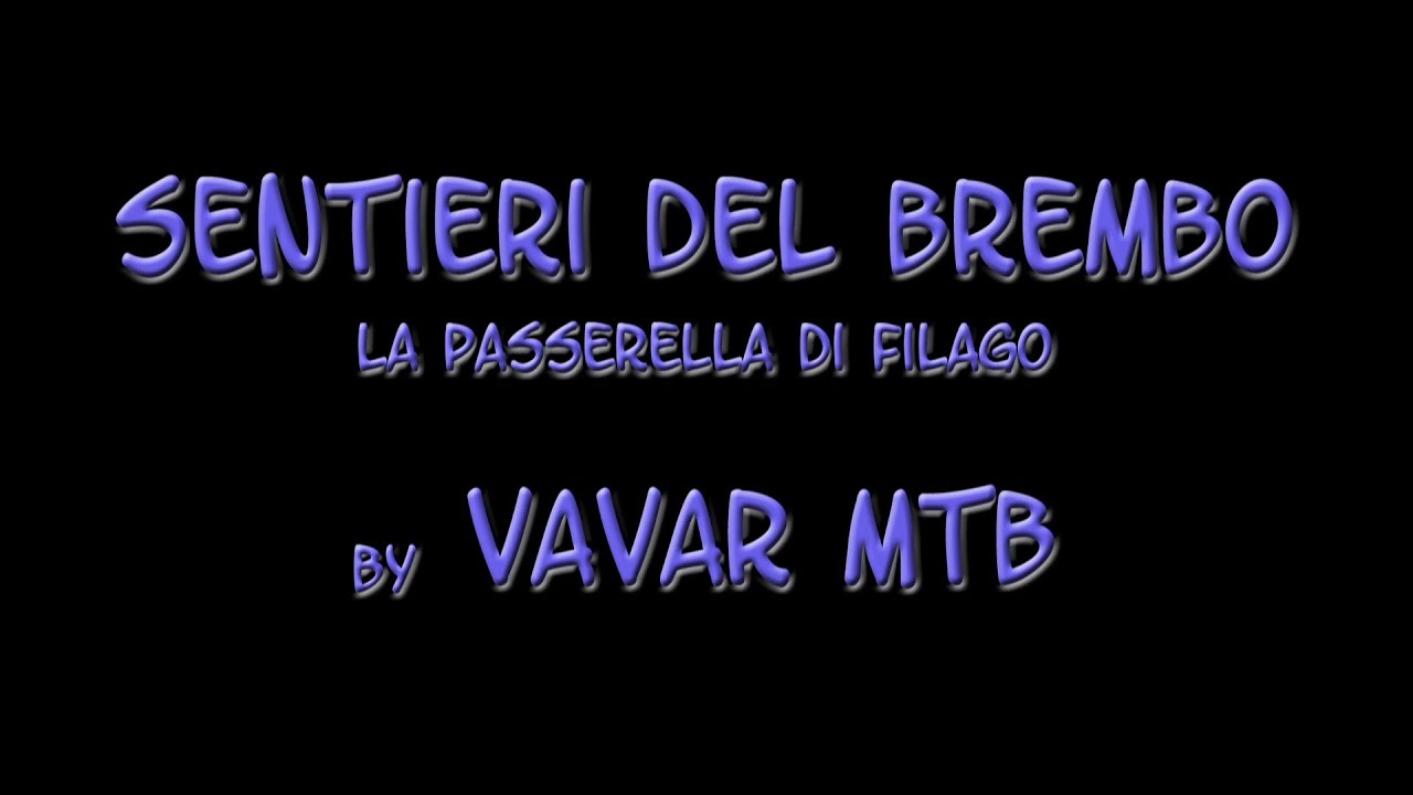 Sentieri del Brembo - La Passerella di Filago - YouTube