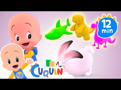 Cuquin e a mochila mágica! Aprendas as cores, o abc e cante com Cleo e Cuquin em português