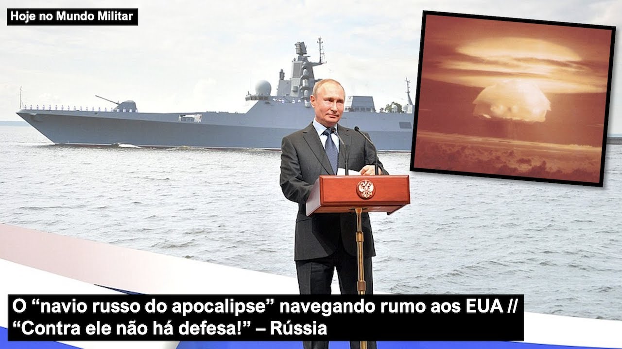 O "navio russo do apocalipse" navegando rumo aos EUA – "Contra ele não ...