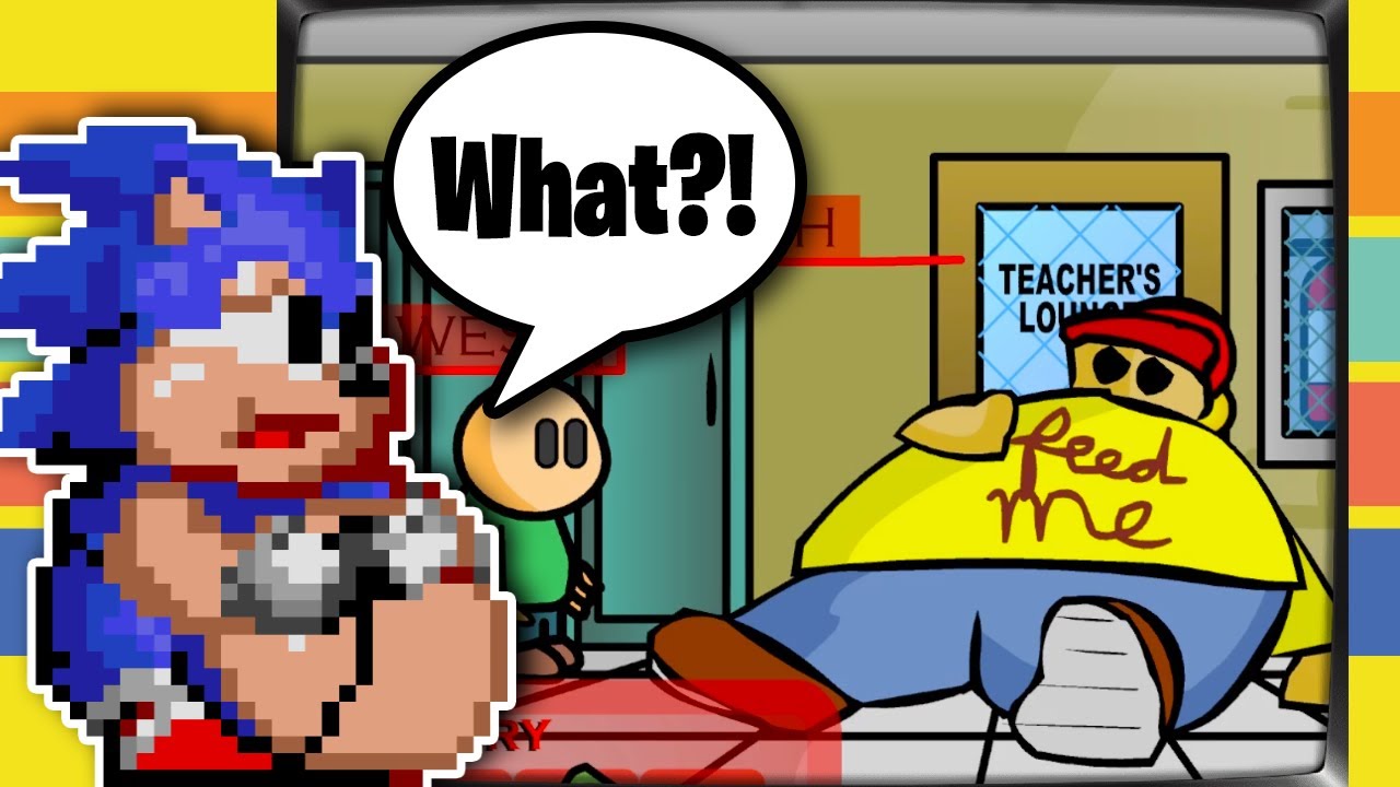 Sonic XL Plays Riddle School - YouTube