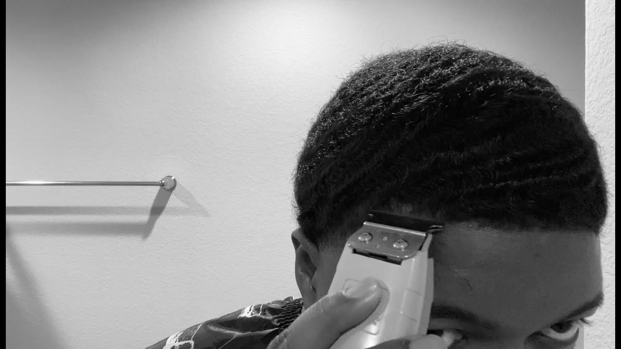 How to do a self line up and taper - YouTube