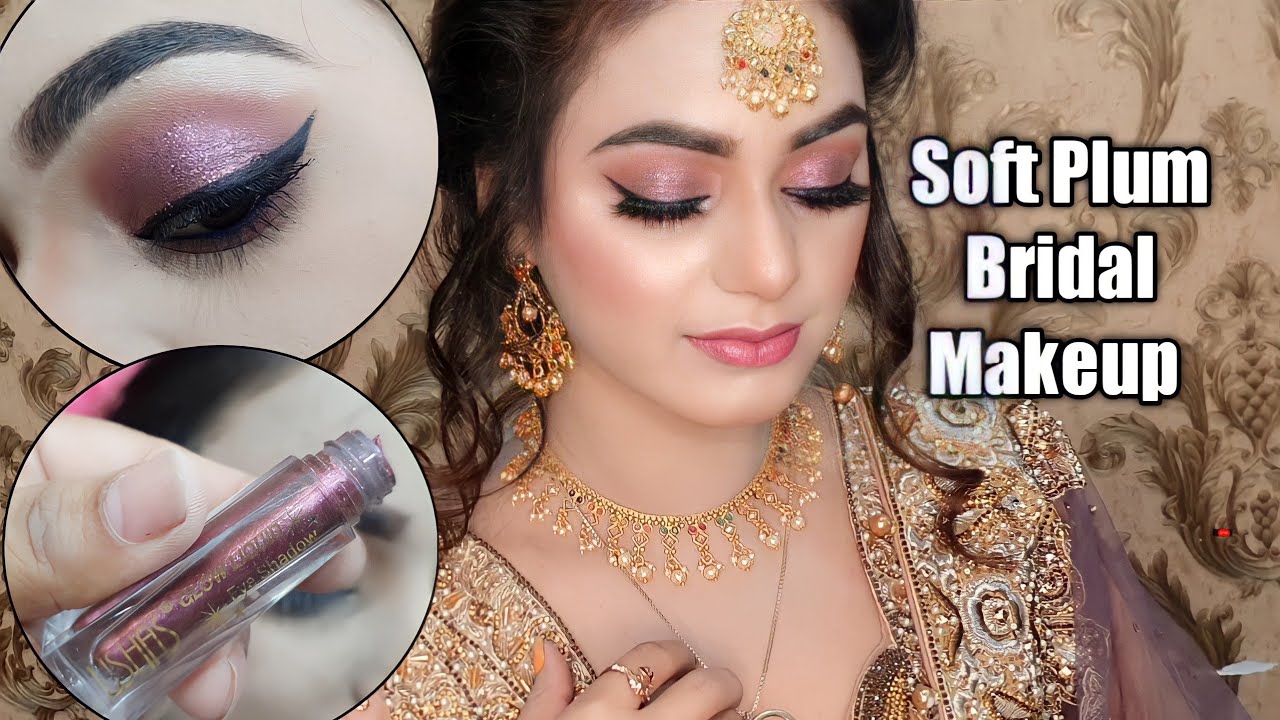 Latest Walima Bridal Makeup tutorial | Beautiful Bridal Makeup | Glossy ...