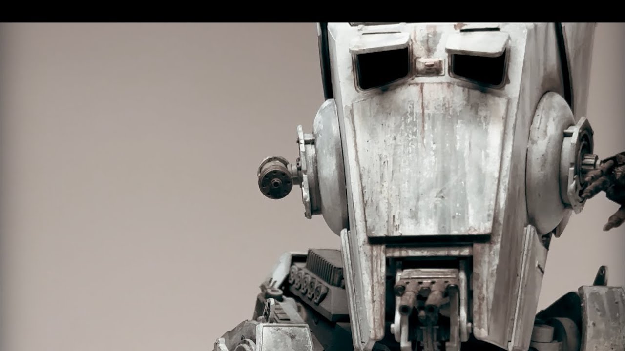 Star Wars AT ST in 1/48 scale - YouTube