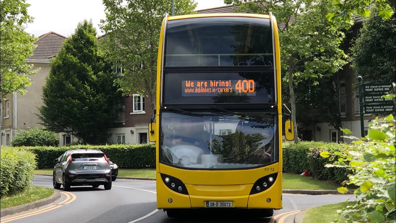 *Unusual* Dublin Bus | Enviro400 Volvo B9TL | EV72 (08-D-30072) | 40D ...