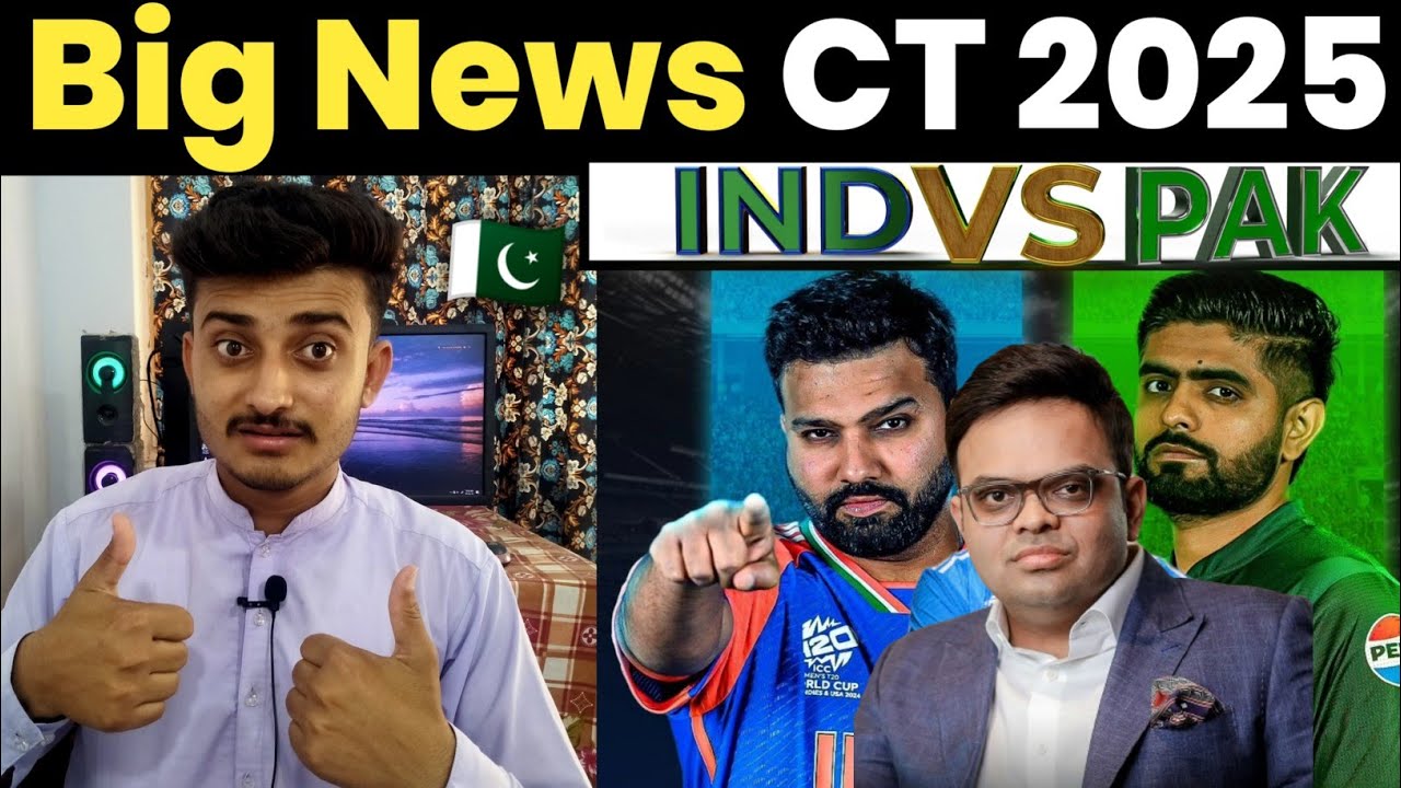 Big news: ICC CT 2025 Schedule, India will Play in Pak? | Champion ...