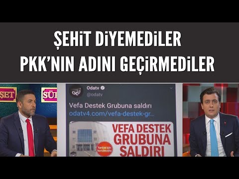 Vefa Destek Grubuna saldıran terör örgütüne 'PKK' diyemediler