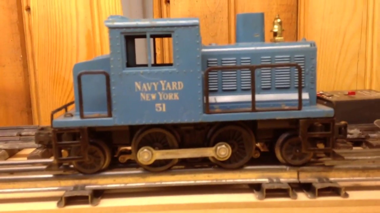 Lionel Trains II - Navy Yard Switcher - YouTube