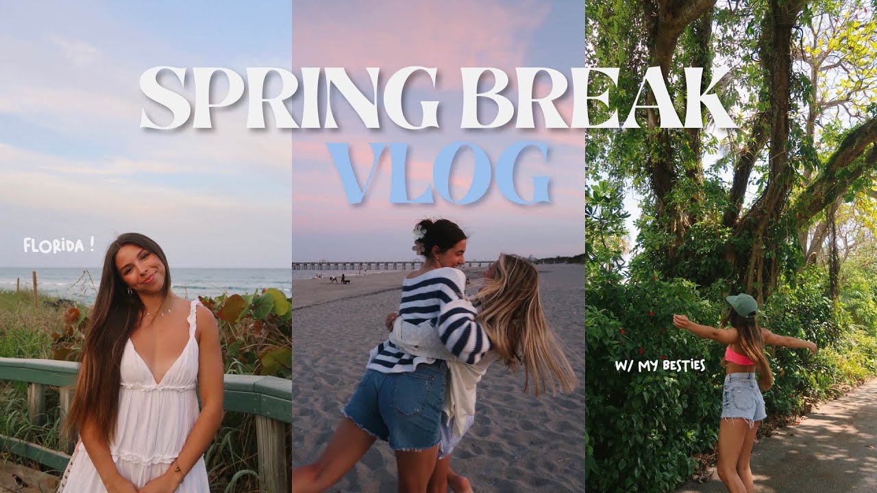 COLLEGE SPRING BREAK VLOG IN FLORIDA PART 1 | RYLEE FRASCHT - YouTube