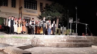 Αναπαράσταση της πτώσης της Γερακίνας στο πηγάδι. | Doovi