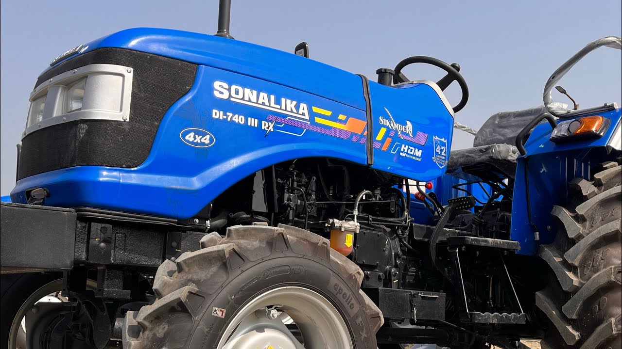 ସୋନାଲିକା Launch କଲା 42HP ନୂଆ ୨୦୨୩ ମଡ଼େଲ Sonalika 740 III RX 4WD - YouTube