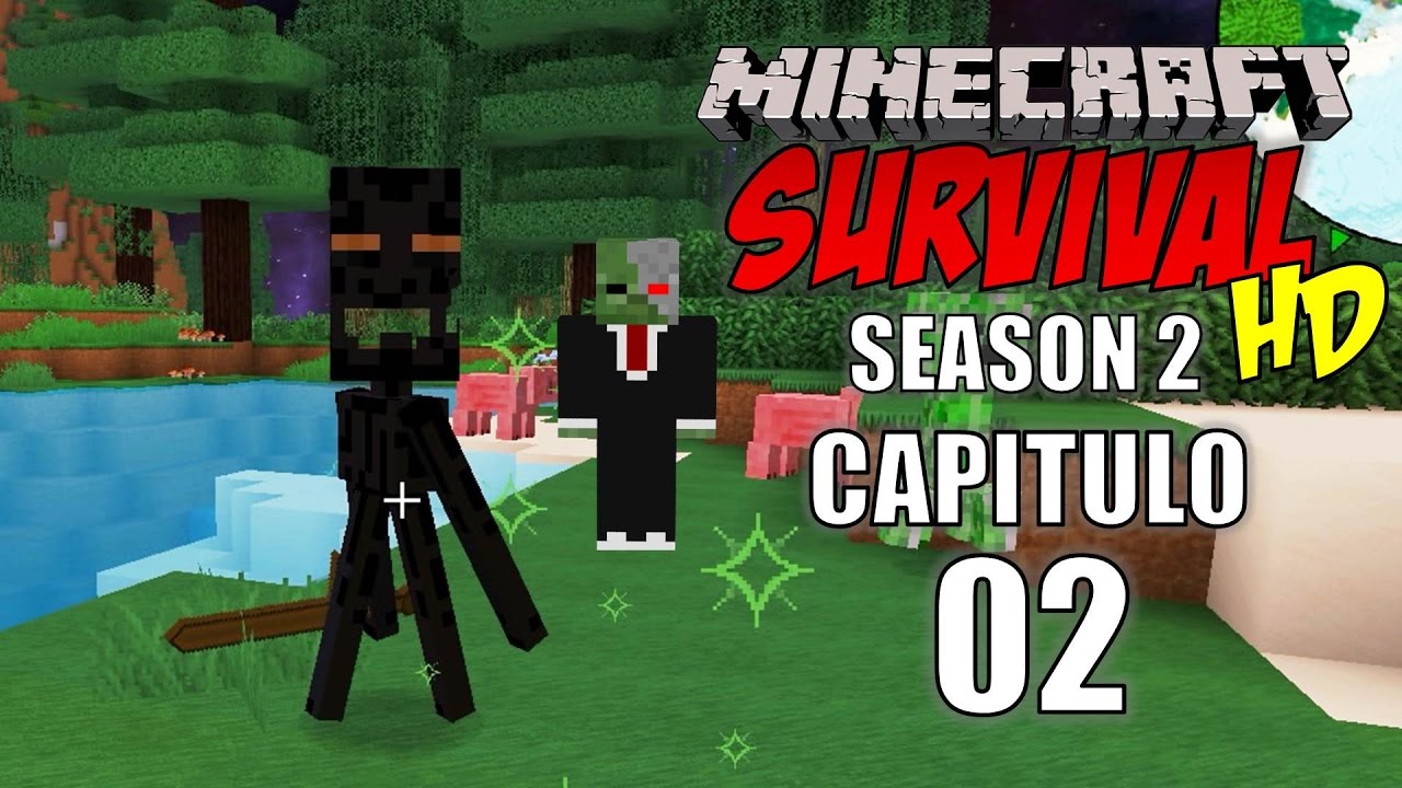 Minecraft: Survival HD 2: Capitulo 02, El Zombie Cyborg y El Enderman ...