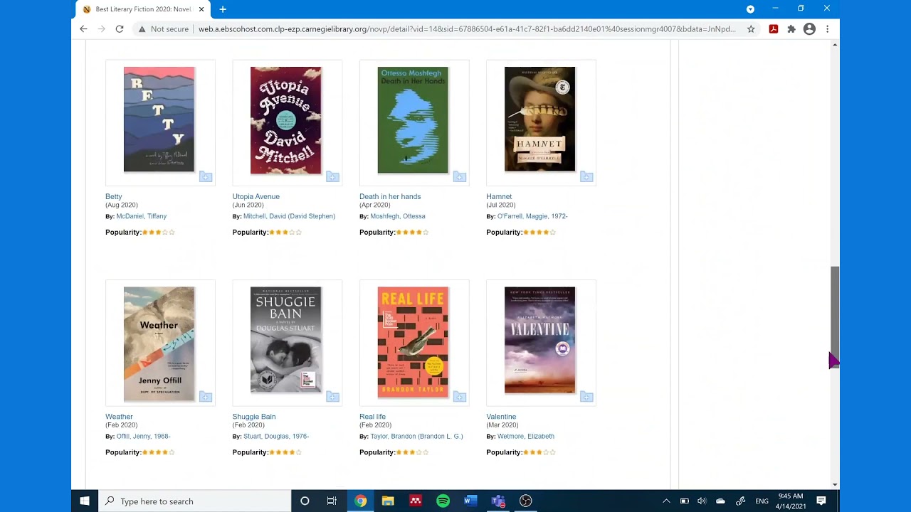 NoveList Tutorial - YouTube