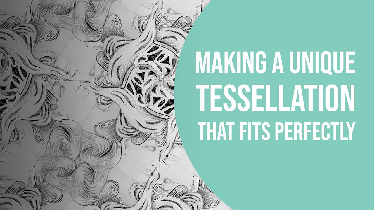 Making a Unique Tessellation That Fits Perfectly - YouTube