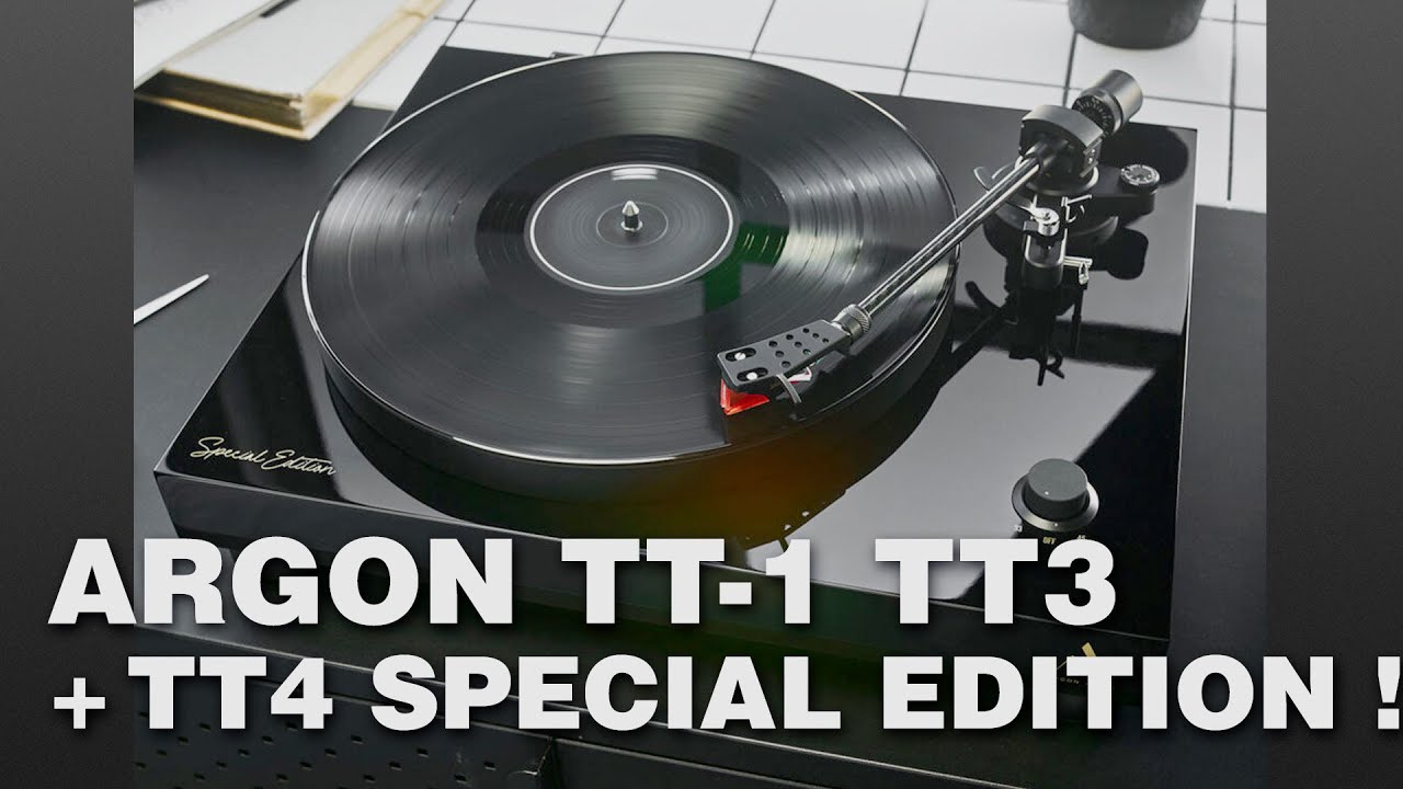 Argon Audio TT - Platine entrée de gamme à 179 euros ! +TT3 et TT4 ...