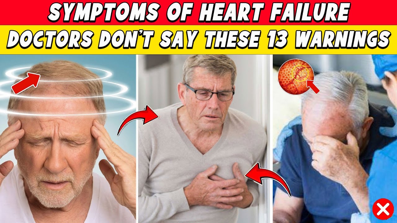 13 Early Signs of Heart Failure (You Ignore Daily) | Senior Health Care ...