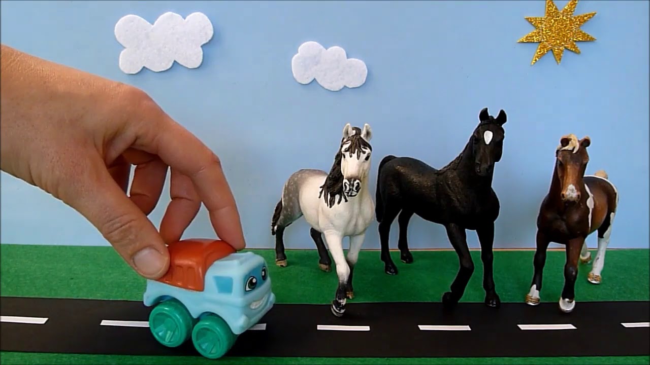 Horses for kids, horse toys, car toys, magic, animal toys for children ...
