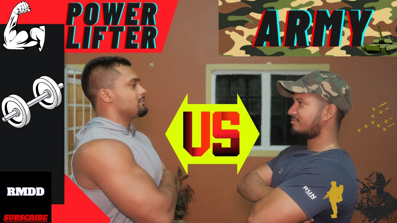 POWERLIFTER VS ARMY VS GYM -GOER - 7 CHALLENGES TO SEE WHO COMES OUT ON ...