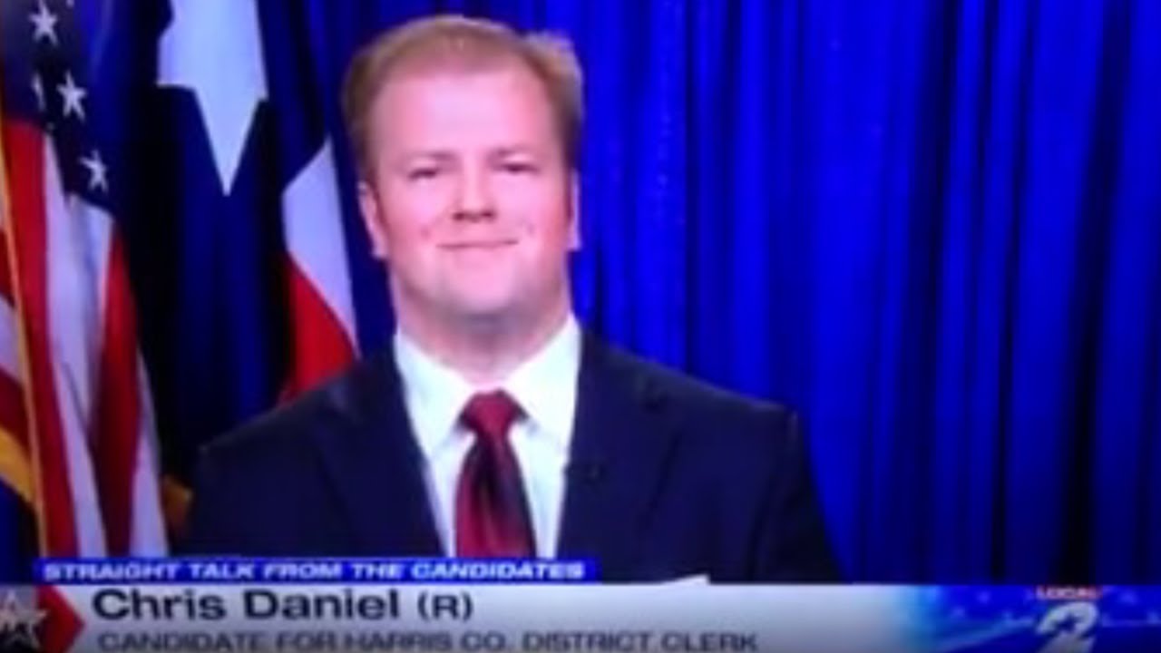 Chris Daniel is looking to be Harris County's District Clerk, again ...