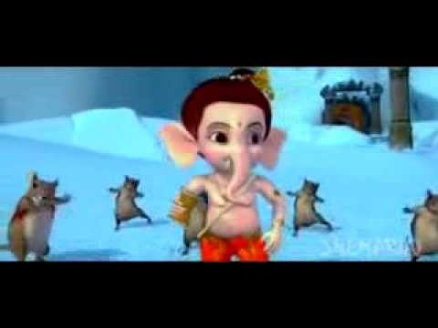 BAL GANESH ANIMATION SONG.. NACHATHA AALE - YouTube