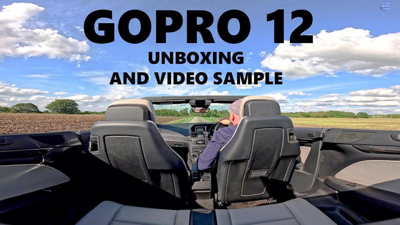 GOPRO HERO 12 BLACK - UNBOXING AND VIDEO SAMPLE 4K - YouTube