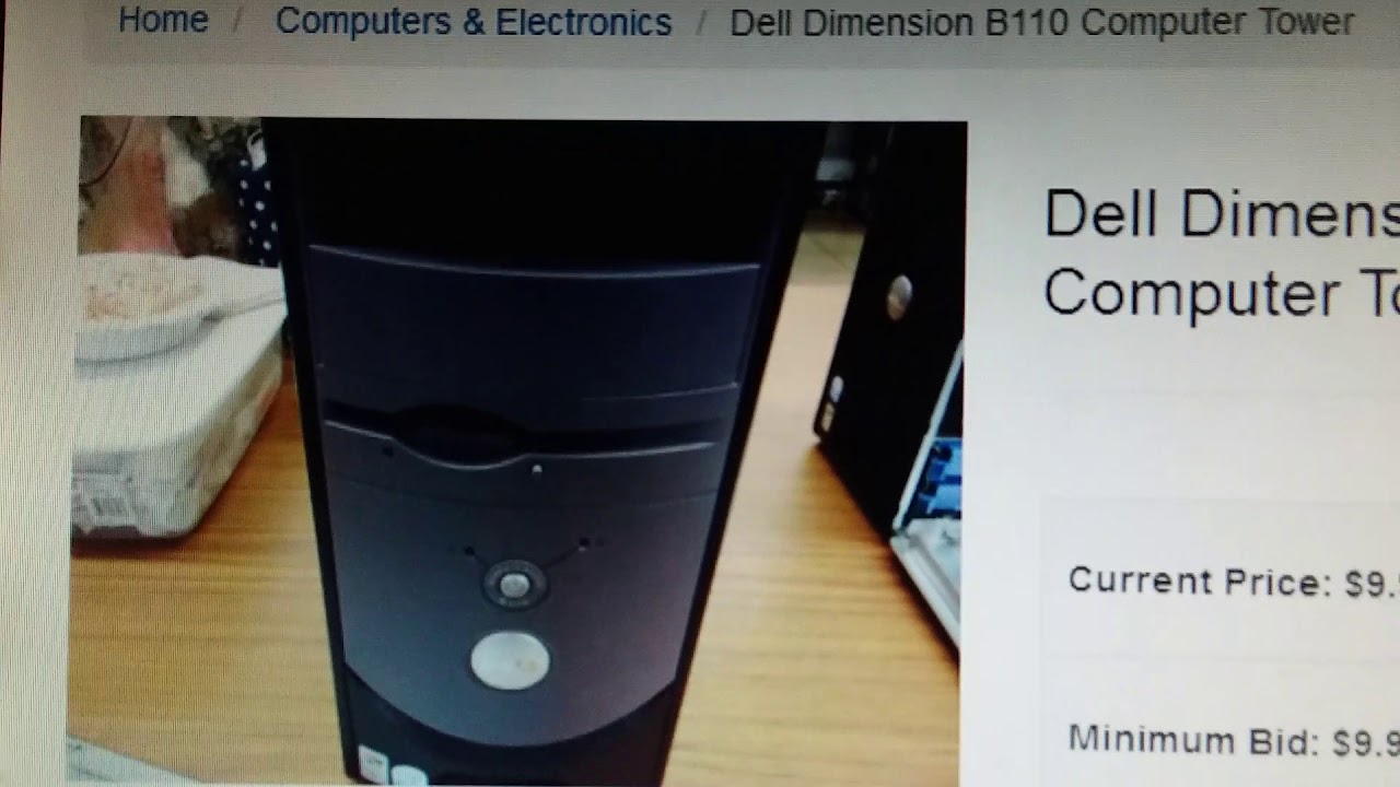 A super clean Dell Dimension B110 - YouTube