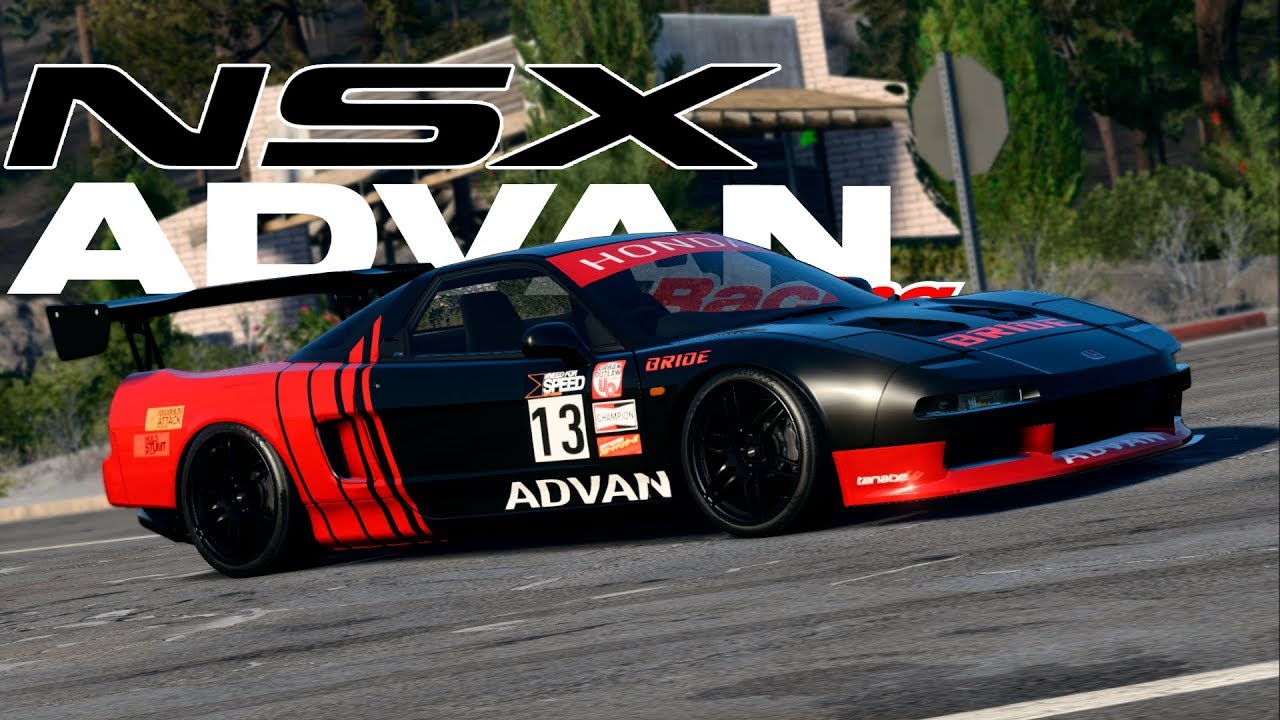 NFS PAYBACK - ADVAN NSX - WRAP & BUILD - YouTube