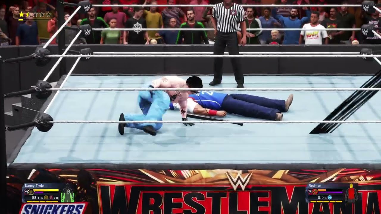 Def Jam Wrestling 2K20 - Danny Trejo vs Redman - YouTube