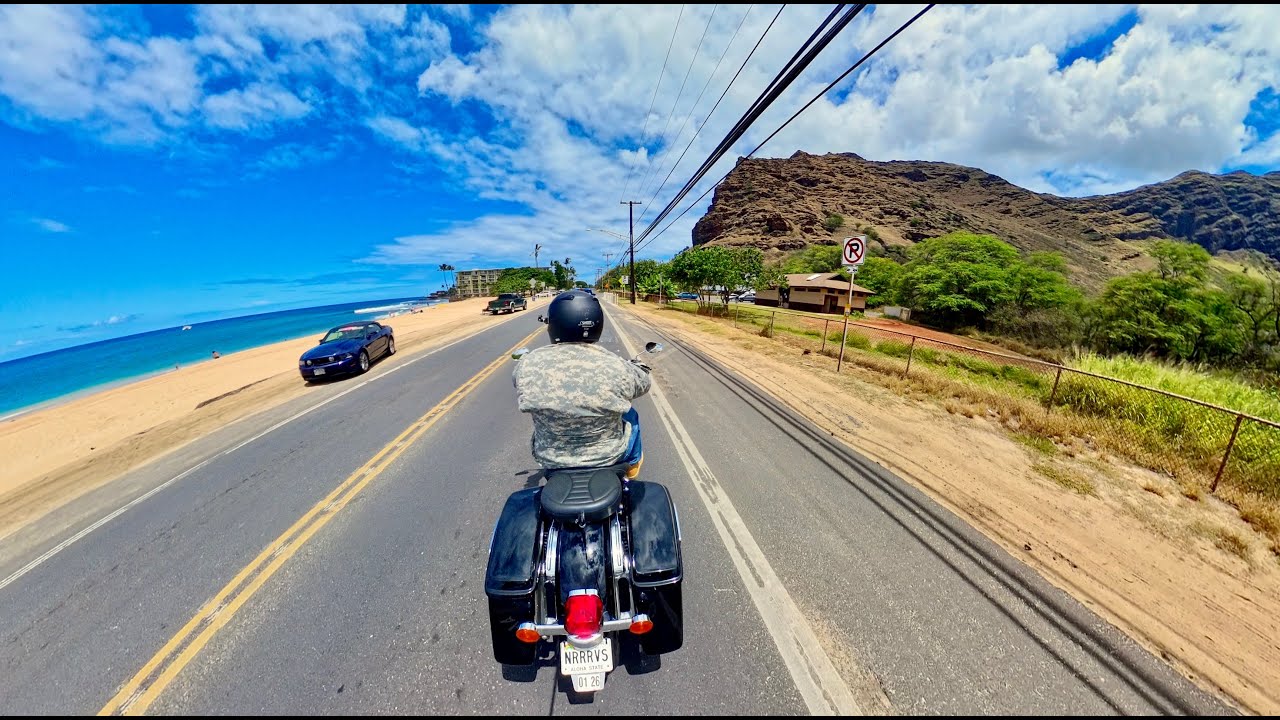 Harley Ride Through the West Side of Oahu Campbell, Nanakuli, Waianae ...